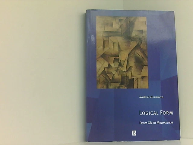 LOGICAL FORM: FROM GB to Minimalism (Generative Syntax) Hornstein, Norbert: EUR 33,35 - PicClick IT