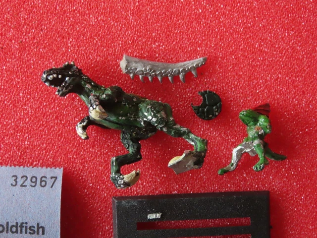 GAMES WORKSHOP WARHAMMER Lizardmen Tichi Huichi Raider Raiders Skink ...