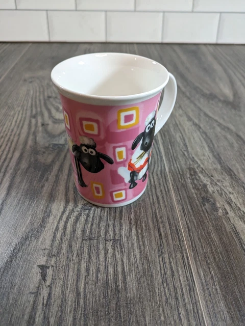 WALLACE & GROMIT Shaun The Sheep “In The Pink”Fine Bone China Mug £5.00 ...