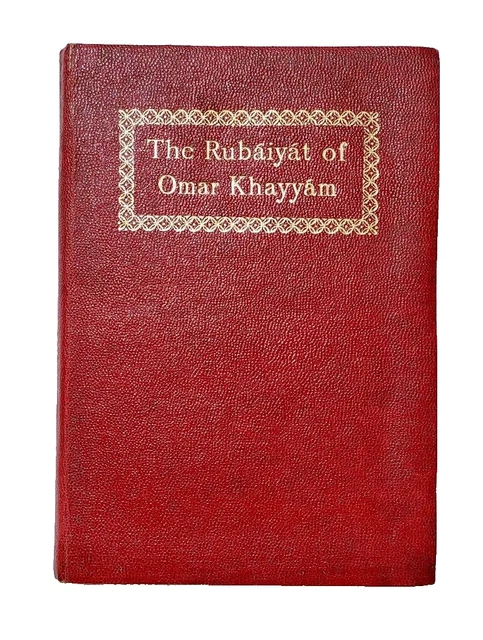 RUBAIYAT OF OMAR KHAYYAM Vintage Book c1950s with Frontispiece COLLINS ...