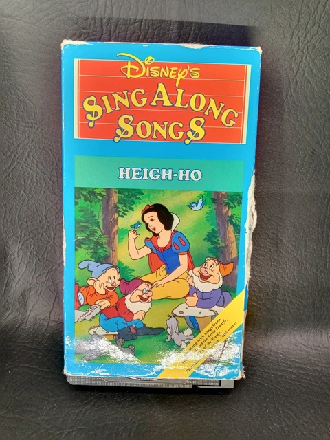 VHS DISNEYS SING Along Songs - Snow White: Heigh-Ho EUR 6,73 - PicClick FR