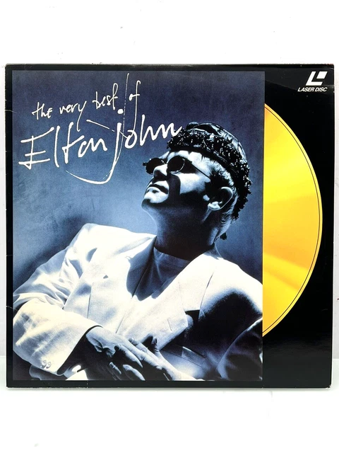 ORIGINAL LASER DISC | The Very Best Of Elton John | Laserdisc ...