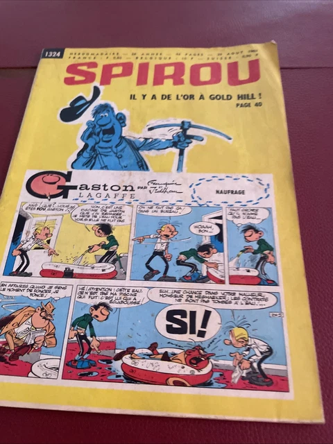 TIM UND STRUPPI Spirou 1324 1963 Buck Danny Gaston Jeff Jordan Marc ...