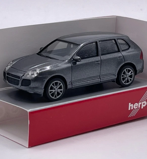 HERPA H0 033152 Porsche Cayenne SUV in silbergrau , OVP, 1:87, G4/08 ...