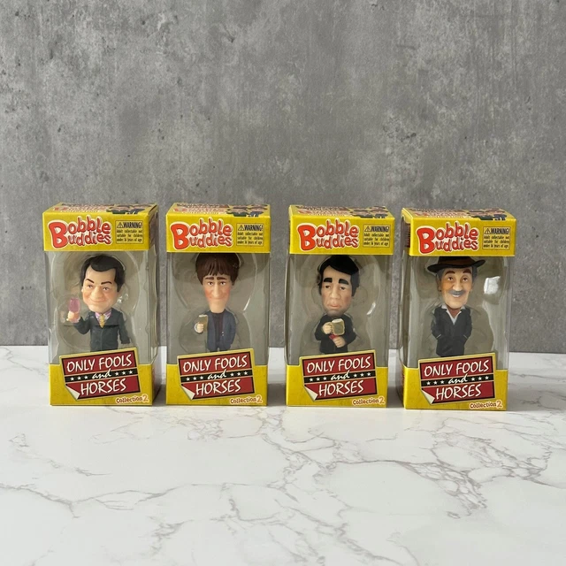 ONLY FOOLS AND Horses Mini Bobble Buddies - Trigger, Rodney, Del Boy ...