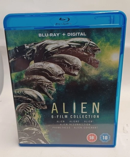 ALIEN COMPLETE 6 Film Collection Blu-ray - CG H20 £7.99 - PicClick UK