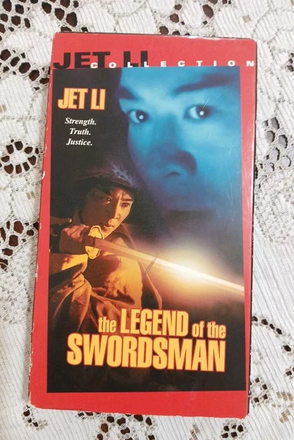THE LEGEND OF the Swordsman Jet Li (VHS, 2003) ORIGINAL CASE £6.72 ...
