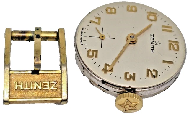 LADIES VINTAGE ZENITH Swiss made manual wind watch movement spares ...