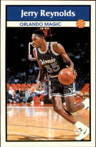 1992-93 PANINI STICKERS Orlando Magic Basketball Card #155 Jerry ...