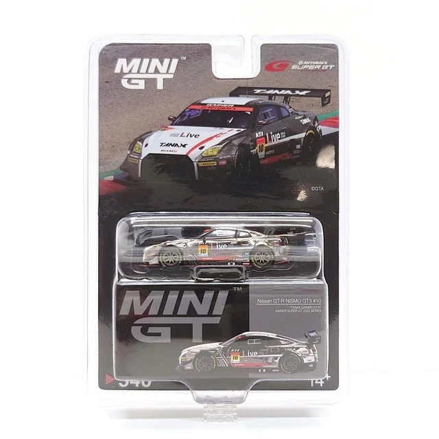 MINI GT 1:64 Nissan GT-R (R35) NISMO GT3 #10 Tanax Gainer - Super GT 2022 Series EUR 49,43 ...