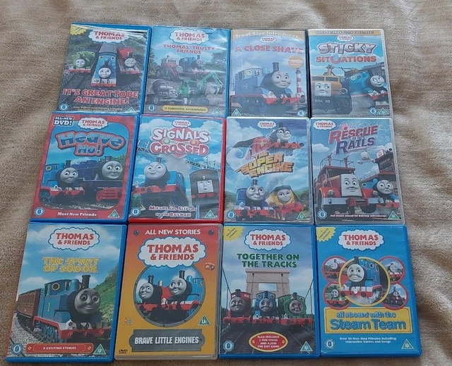 THOMAS THE TANK Engine & Friends X 12 DVD Bundle Job Lot 4 £19.36 ...