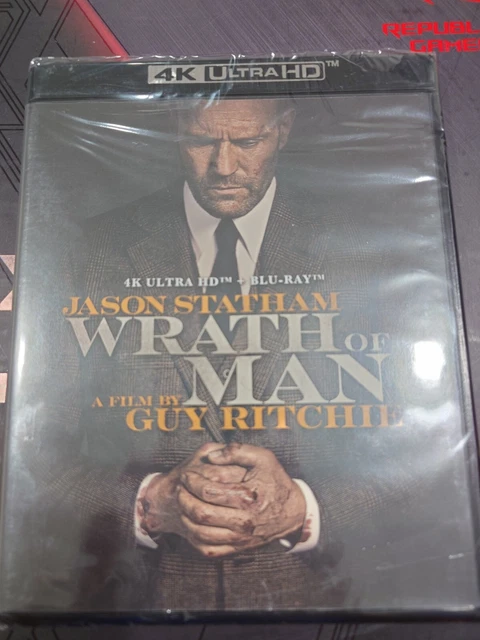 WRATH OF MAN (2021) - 4K UHD Blu-ray - New Sealed - Guy Ritchie, Jason ...