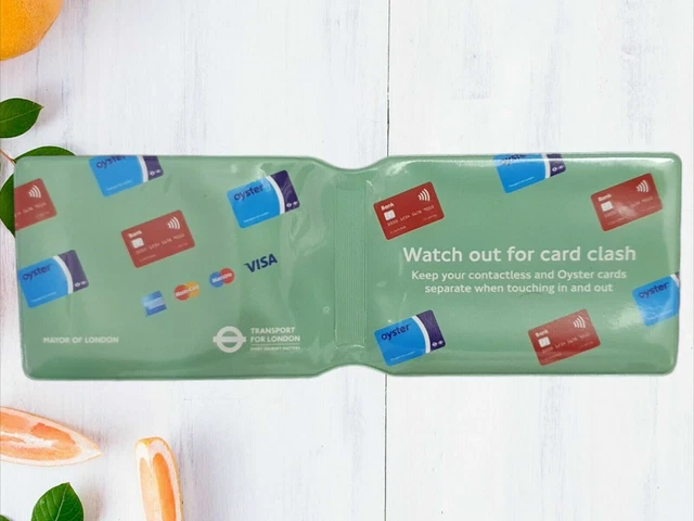 LONDON UNDERGROUND OYSTER Card Travel Card Train Ticket Bus Pass Holder ...