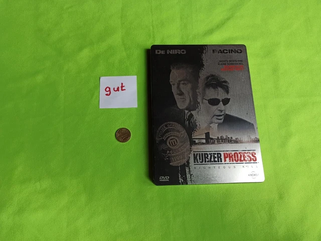 DVD KURZER PROZESS-RIGHTEOUS Kill STEELBOOK,ROBERT DE NIRO/AL PACINO ...