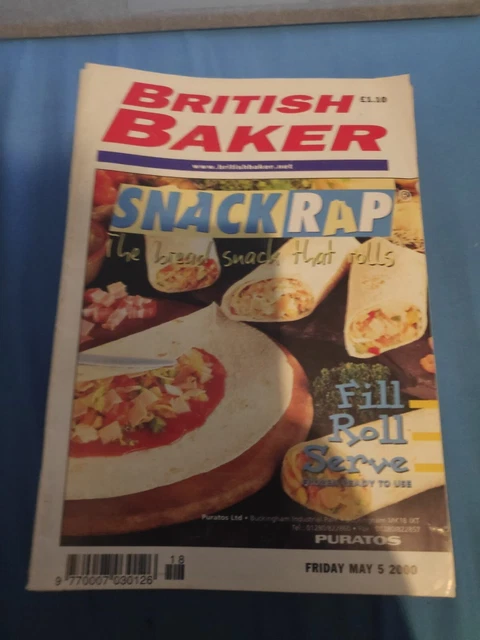 BRITISH BAKER MAGAZINE 5th May 2000 - B90 £4.35 - PicClick UK