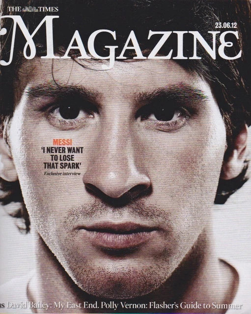 LEO MESSI RARE Lionel Messi ONE DAY Magazine Sessilee Lopez SSM1606 £95 ...