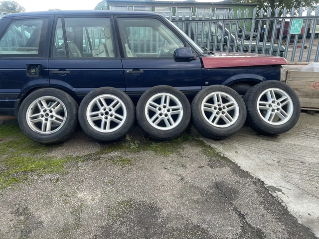 RANGE ROVER P38 5 X 18” Hurricane Alloy Wheels 255/55/18 94-02 ...