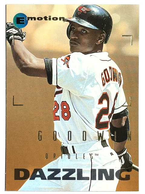 CARTE RECRUE CURTIS GOODWIN Baltimore Orioles 1995 SkyBox Emotion ...