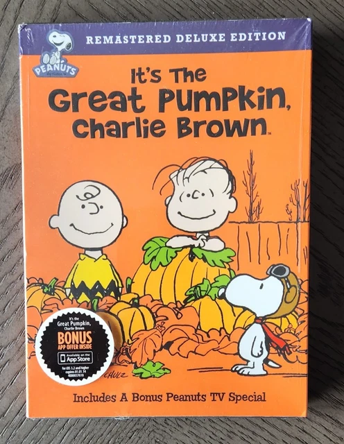 IT'S THE GREAT Pumpkin Charlie Brown DVD - Remastered Deluxe Edition ...