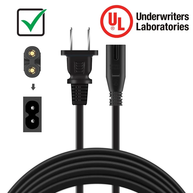 6FT UL AC Power Cable For Access Virus Indigo 2 / KC / TI / Polar synth ...