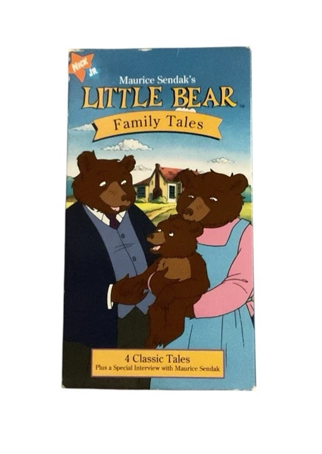 LITTLE BEAR FAMILY Tales 1997 VHS Kristin Fairlie Nick Jr. Preschool ...