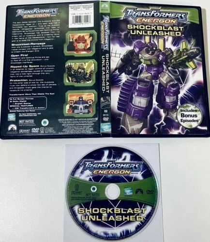 TRANSFORMERS: ENERGON - Shockblast Unleashed (DVD, 2005) Hasbro *TR0 $7.42 - PicClick CA