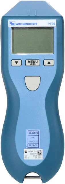 WACHENDORFF PT99 DREHZAHLMESSER Handtachometer Messgerät 5-99000U/min ...