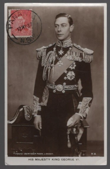 SCARCE 1937 AUSTRALIA King George V1 CORONATION FDI Maxi / Postcard $24 ...