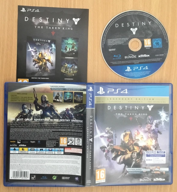 🌟DESTINY🌟THE TAKEN KING🌟PLAYSTATION 4🌟Ps4🌟Uk Seller🌟Fast Uk🇬🇧Postage🌟 £ ...