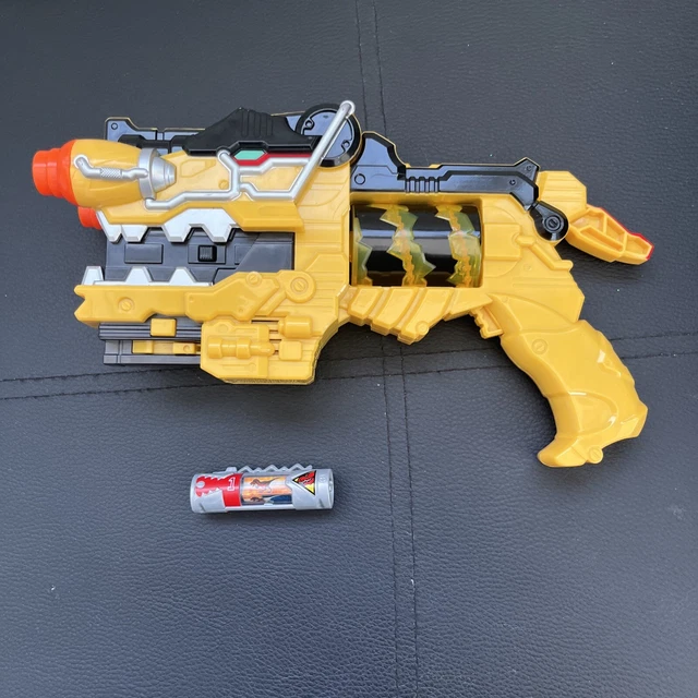 POWER RANGERS YELLOW Dino Charge Morpher Gun With Energem £10.70 ...