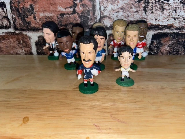 VINTAGE CORINTHIANS PRO Stars x10 Footballers Action Figure Bundle B £ ...