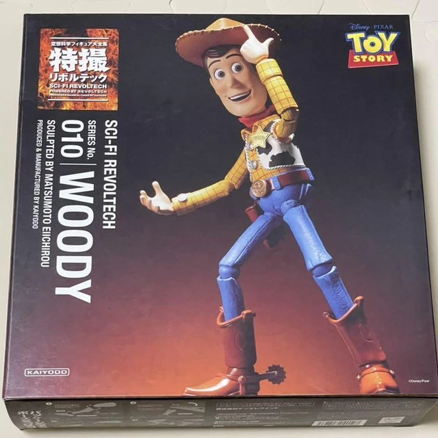FIGURE WOODY N.010 Revoltech Toy Story Disney Pixar dal Giappone Kaiyodo EUR 66,58 - PicClick IT