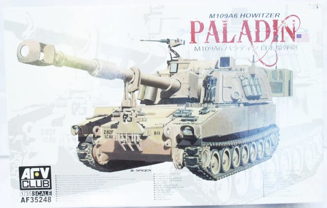 1:35 MODELLBAUSATZ AFV Club 35248 M109A6 Paladin Howitzer OVP EUR 40,00 ...