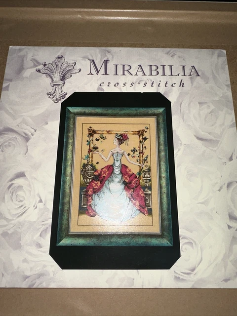 BN MIRABILIA QUEEN Mariposa Cross Stitch Chart MD133 £15.99 - PicClick UK