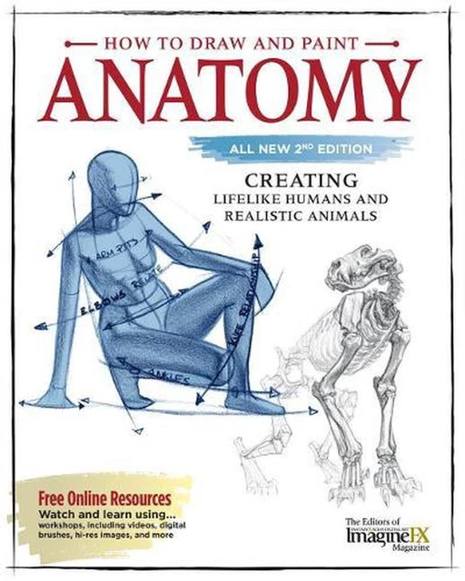 HOW TO DRAW and Paint Anatomy, All New 2nd Edition: Creating Lifelike ...