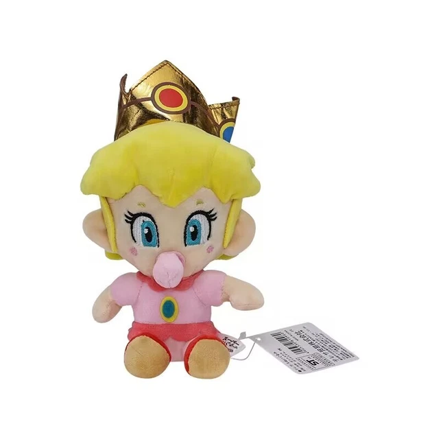 BABY PRINCESS PEACH Super Mario Bros Franchise Plush Stuffed Animal ...