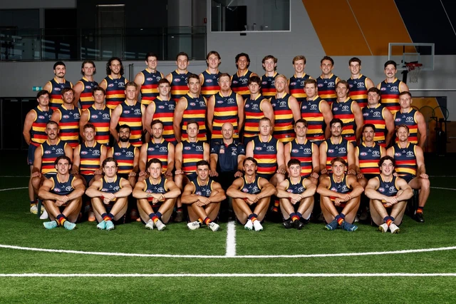 ADELAIDE CROWS 2024 Afl football TEAM POSTER,BIG 420mm,BARGAIN,2 EUR 11 ...