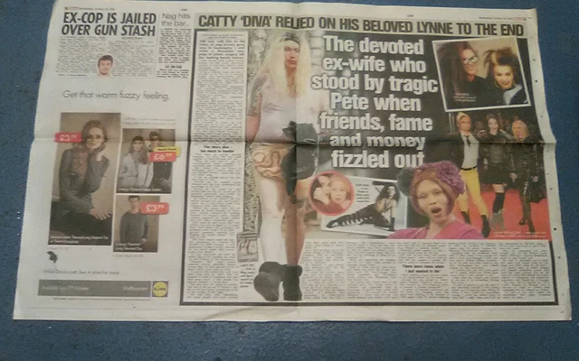 PETE BURNS/DOA-CATTY 'DIVA' Relied On His Beloved Lynne To The End-Sun ...