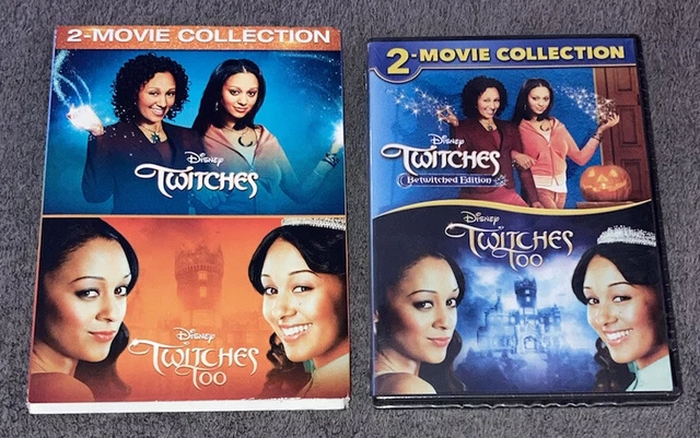 TWITCHES 2-MOVIE DVD Collection Tia Tamera Mowry Too Disney Double ...
