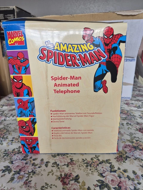 MARVEL COMICS THE Amazing SPIDER-MAN Animated Telephone £26.68 ...