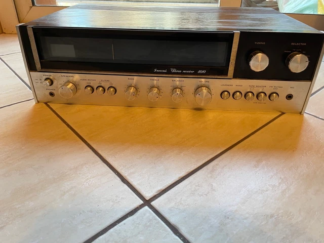 SANSUI 8010 SINTOAMPLIFICATORE vintage 100 watts EUR 200,00 - PicClick FR
