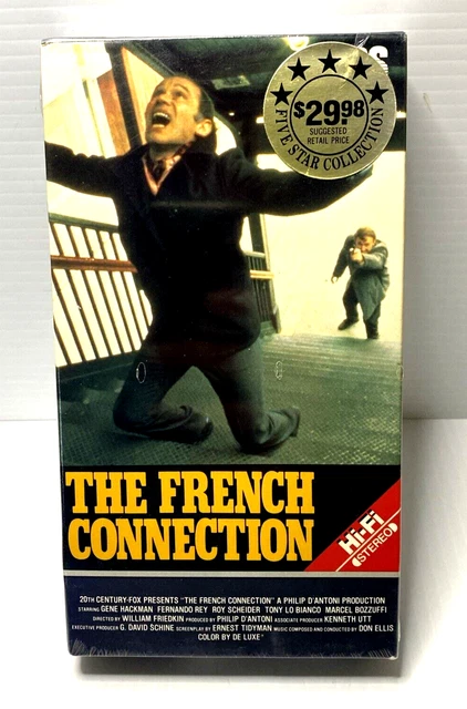 GENE HACKMAN THE French Connection (VHS) CBS FOX Sealed Watermark VTG ...