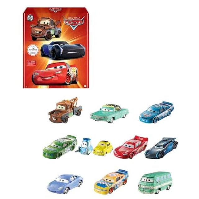 MATTEL- DISNEY PIXAR Cars Die-Cast Mini Racers Fulmine McQueen Macchine ...