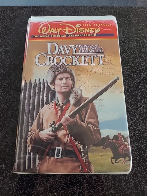 WALT DISNEY S Davy Crocket VHS video £8.54 - PicClick UK