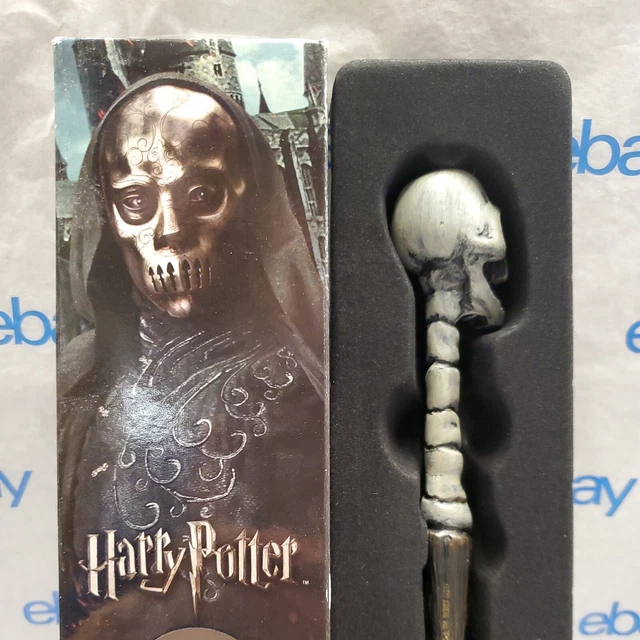 HARRY POTTER DEATH Eater Skull Wand - The Noble Collection - Harry ...