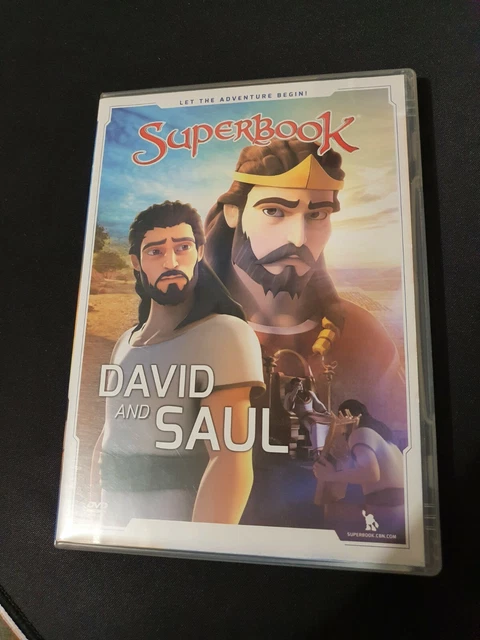 SUPERBOOK DAVID AND SAUL DVD All Regions | Bible Biblical Children's £ ...