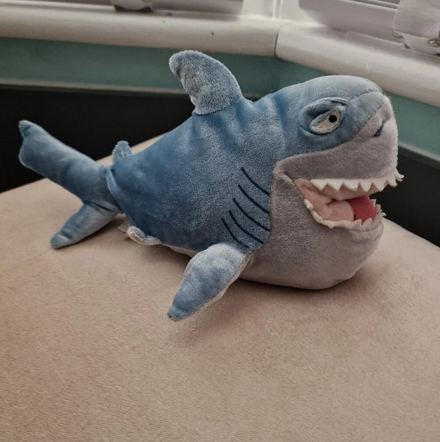 DISNEY PIXAR STORE Exclusive Finding Nemo Bruce Shark Plush Soft Toy £5 ...