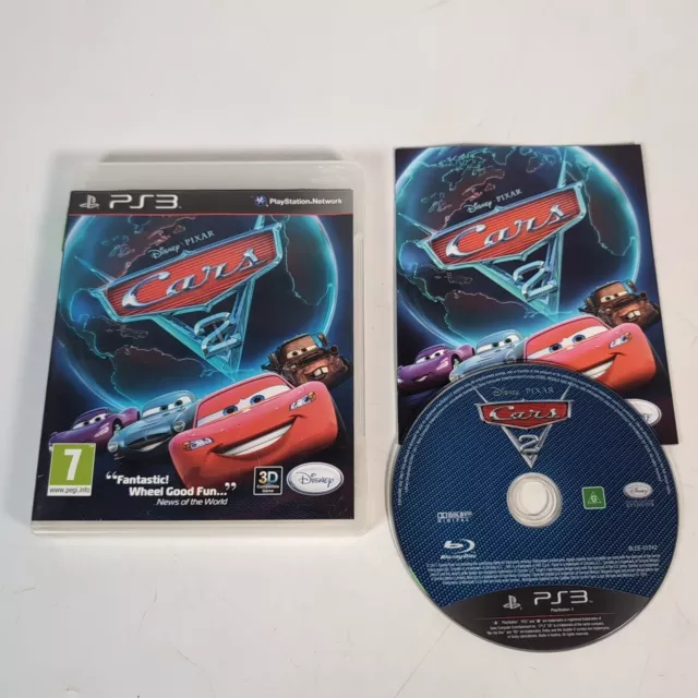DISNEY PIXAR CARS 2 Playstation PS3 Video Game Manual PAL £12.21 ...