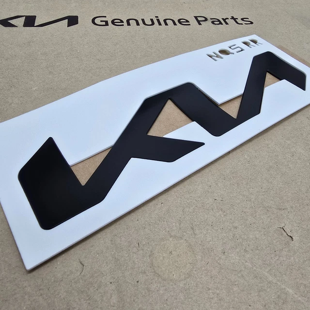GENUINE OEM KIA Sportage 2025 Rear Trunk Emblem Logo Matte Black 86300 ...