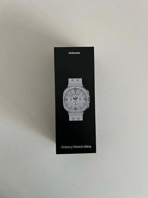 SAMSUNG GALAXY WATCH Ultra Titanium White - NUOVO & IMBALLO ORIGINALE ...